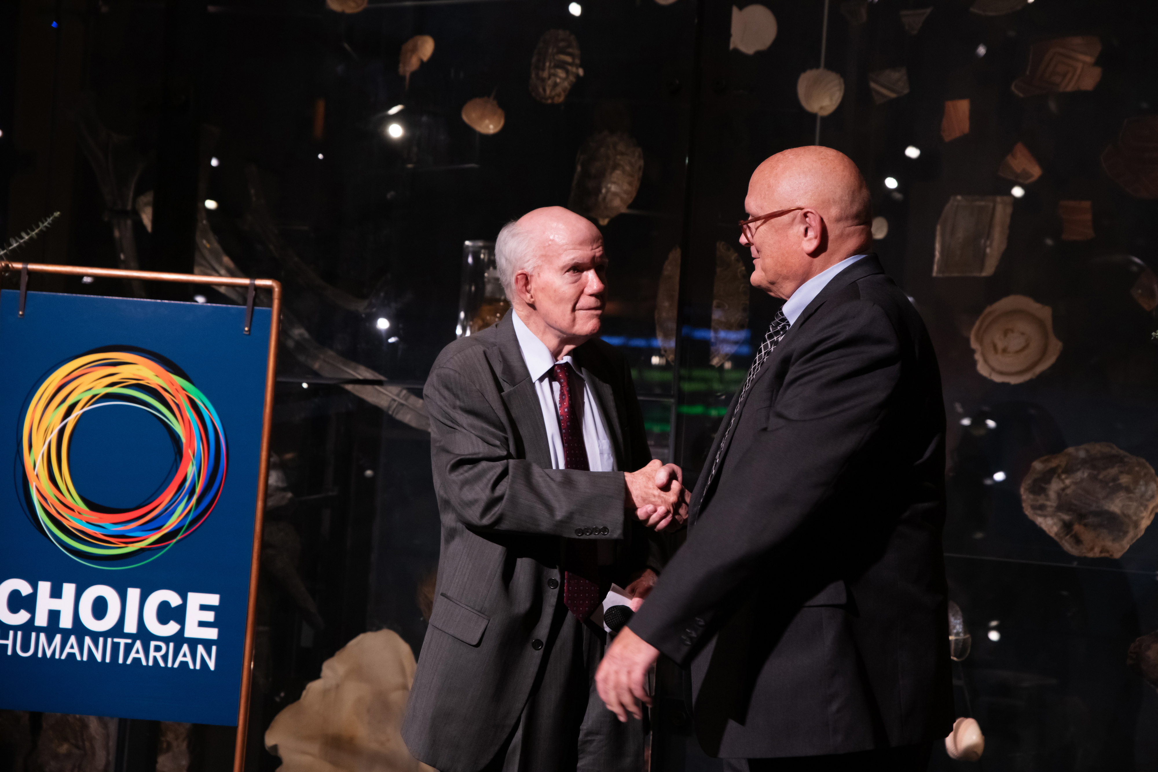 Honoring Dr. Tim Evans with the James B. Mayfield Humanitarian Award